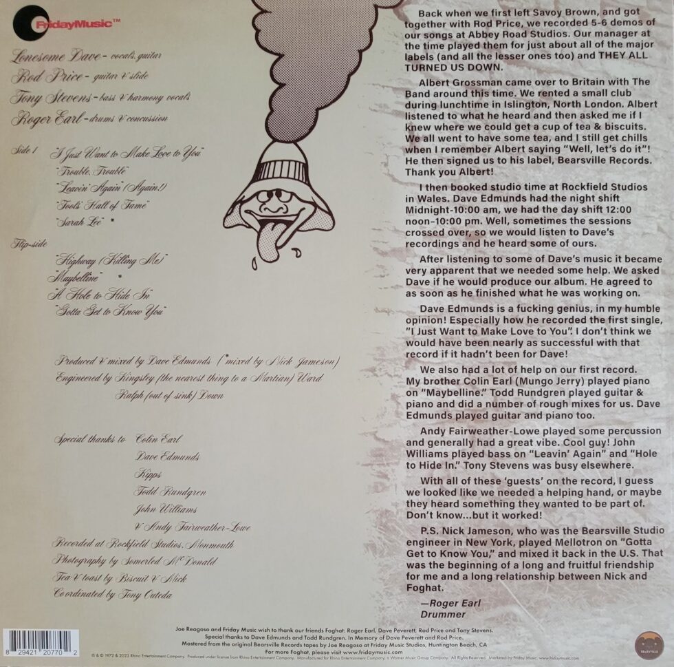 FOGHAT (The Album) TURNS 50 – PART II | Foghat Official